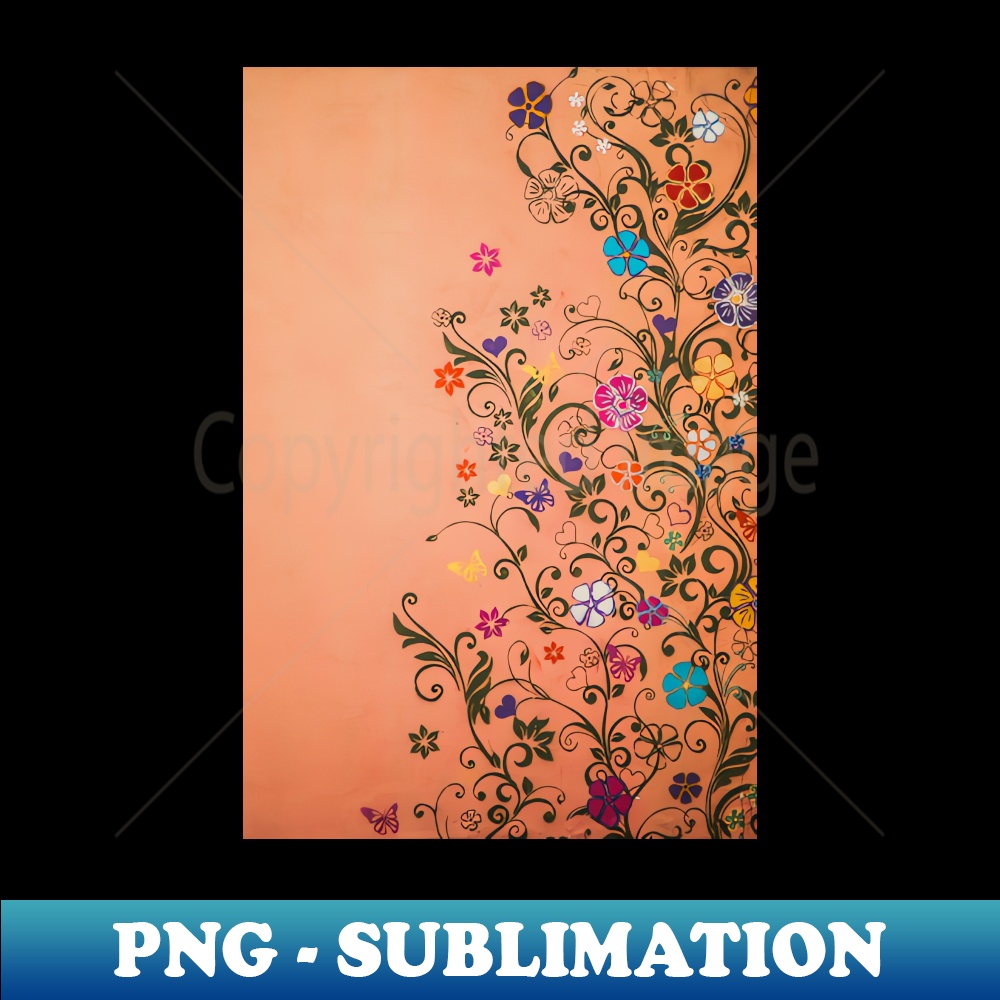 flowers - PNG Sublimation Digital Download | Inspire Uplift