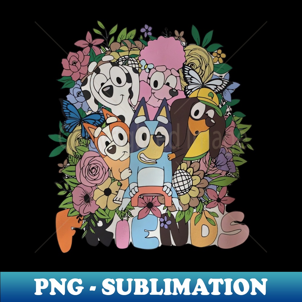 flower of bluey - PNG Transparent Digital Download File for | Inspire ...