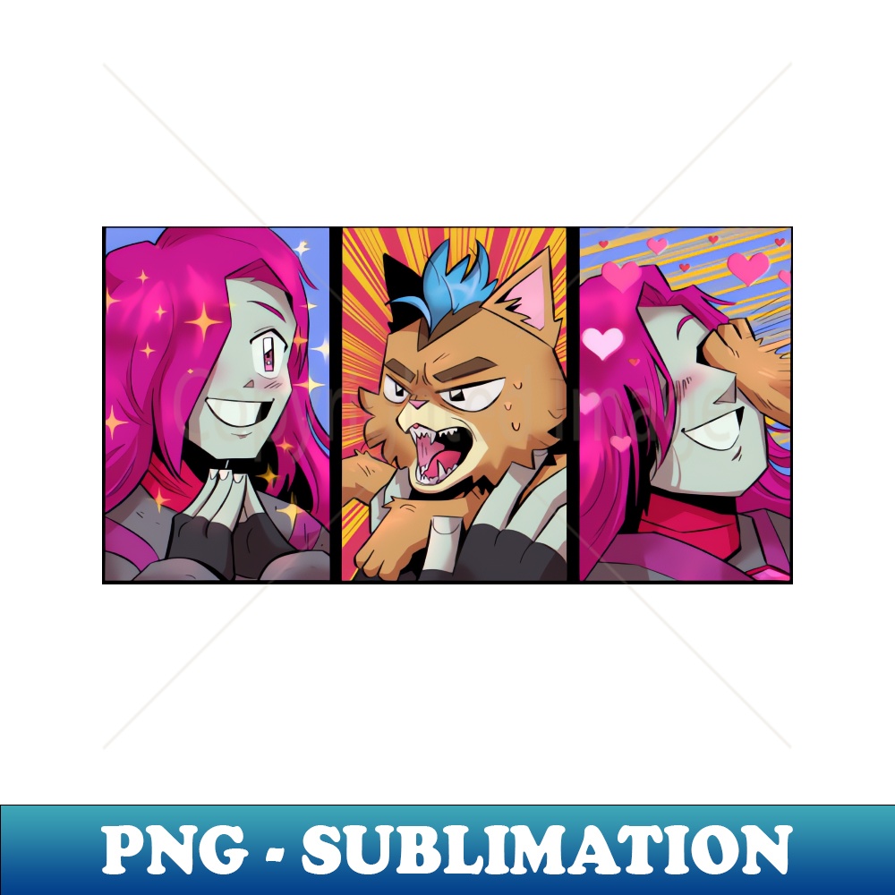 Ash and little cato! - Signature Sublimation PNG File | Inspire Uplift