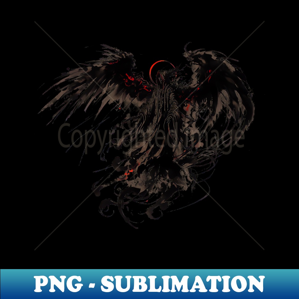 Crimson Seraph, Dark Angel - PNG Transparent Digital Downloa | Inspire ...