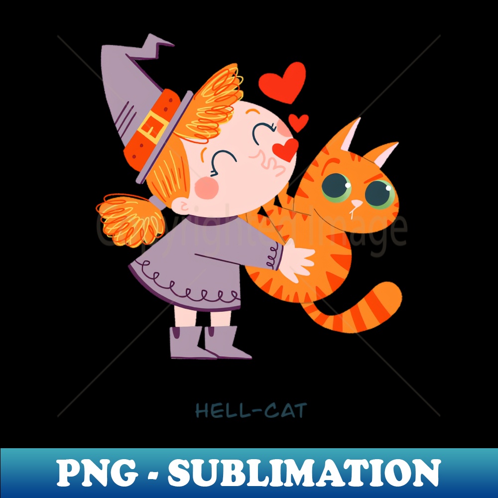 Hellcat - PNG Transparent Sublimation Design | Inspire Uplift