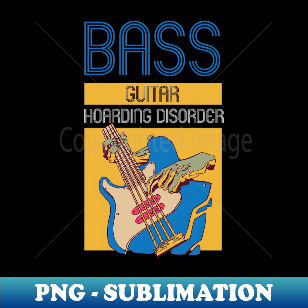 Funny Bass Guitar Lover Graphic Design and Bass Player - PNG | Inspire ...