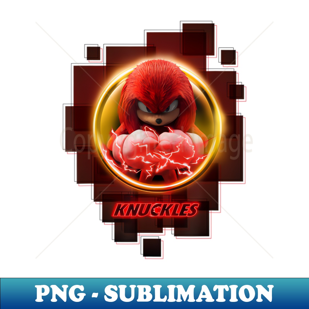 Knuckles - Echidna Warrior - Sonic the Hedgehog | Inspire Uplift