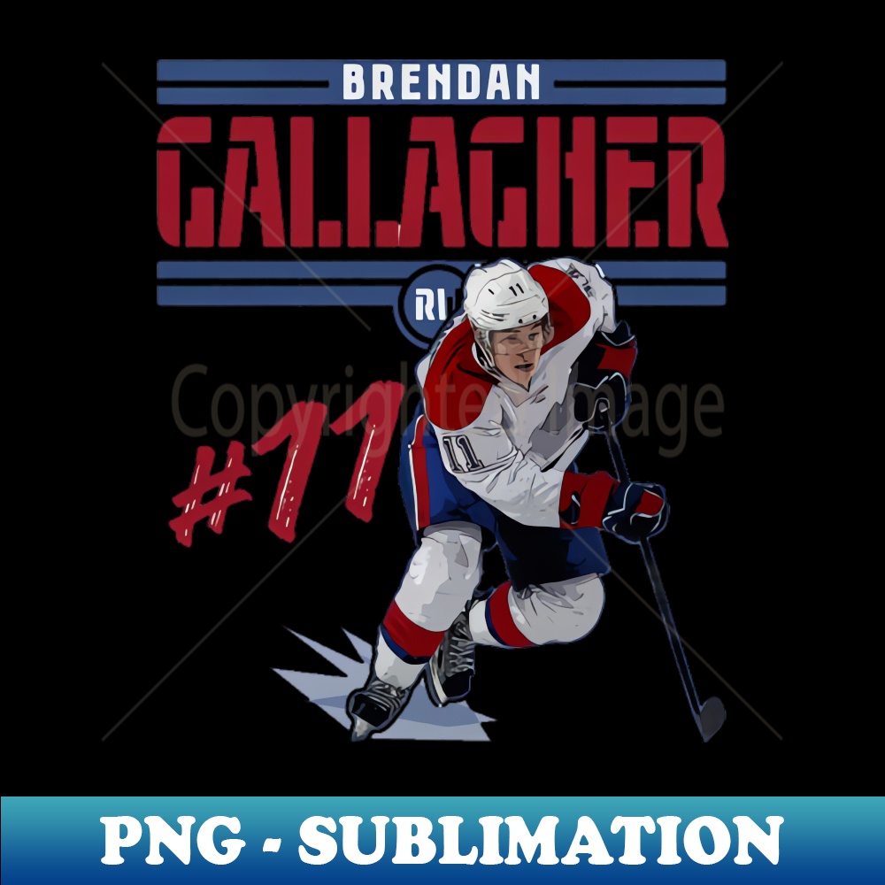 Brendan Gallagher Montreal Play - PNG Transparent Sublimatio | Inspire ...