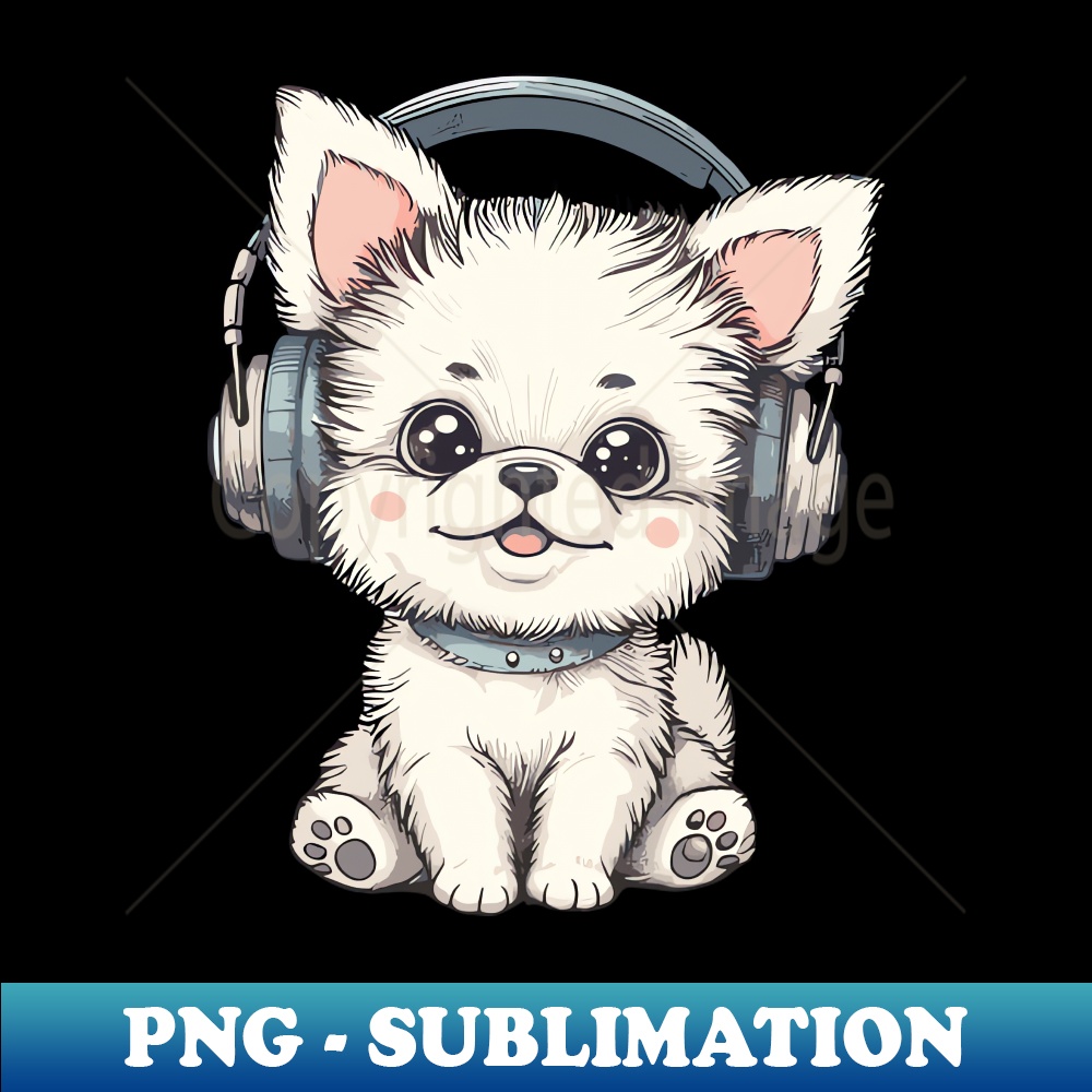 Cat with headphone animation - Trendy Sublimation Digital Do | Inspire ...