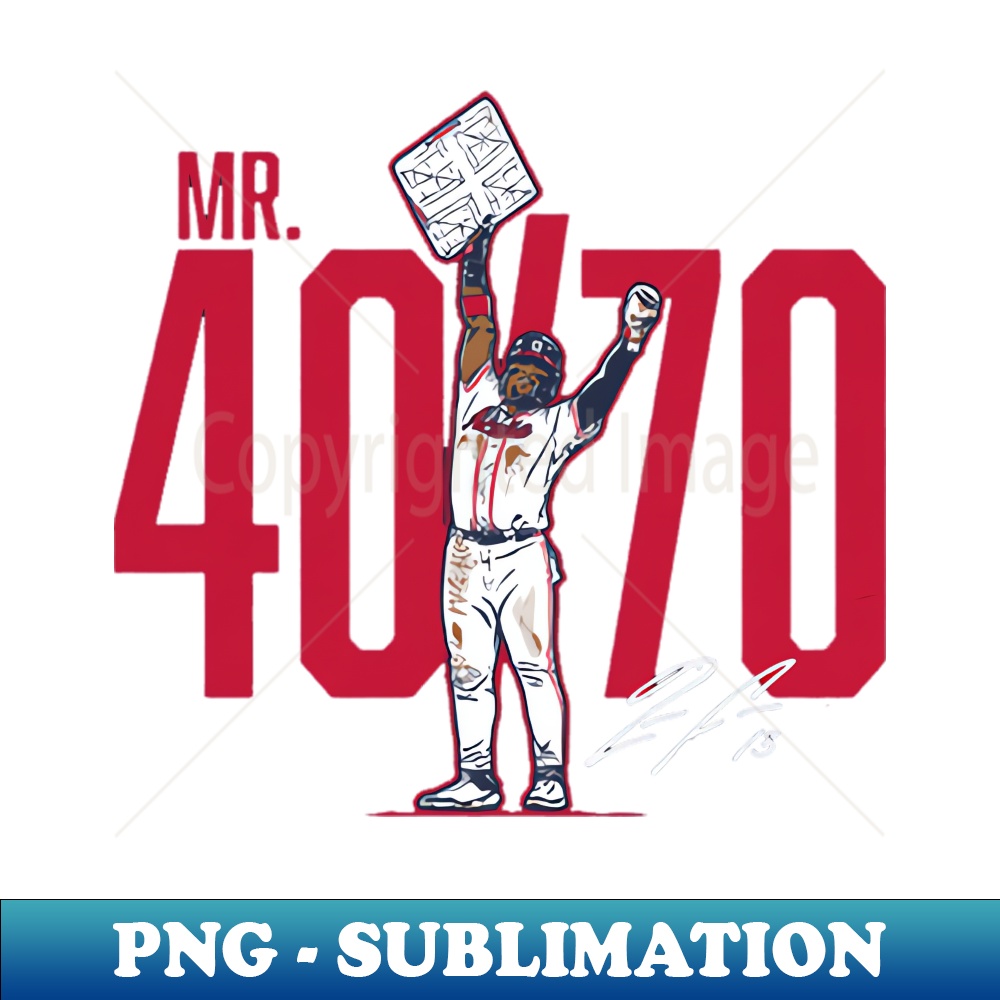Ronald Acuna Jr. Mr. - PNG Transparent Digital Download File | Inspire ...
