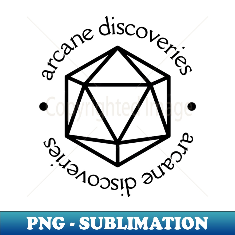 Arcane Discoveries Logo (Black) - PNG Transparent Sublimatio | Inspire ...