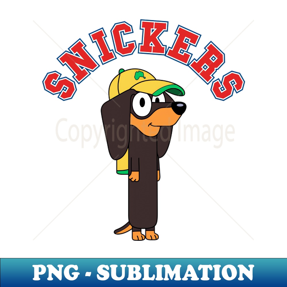 Snickers Bluey - Sublimation-Ready PNG File | Inspire Uplift