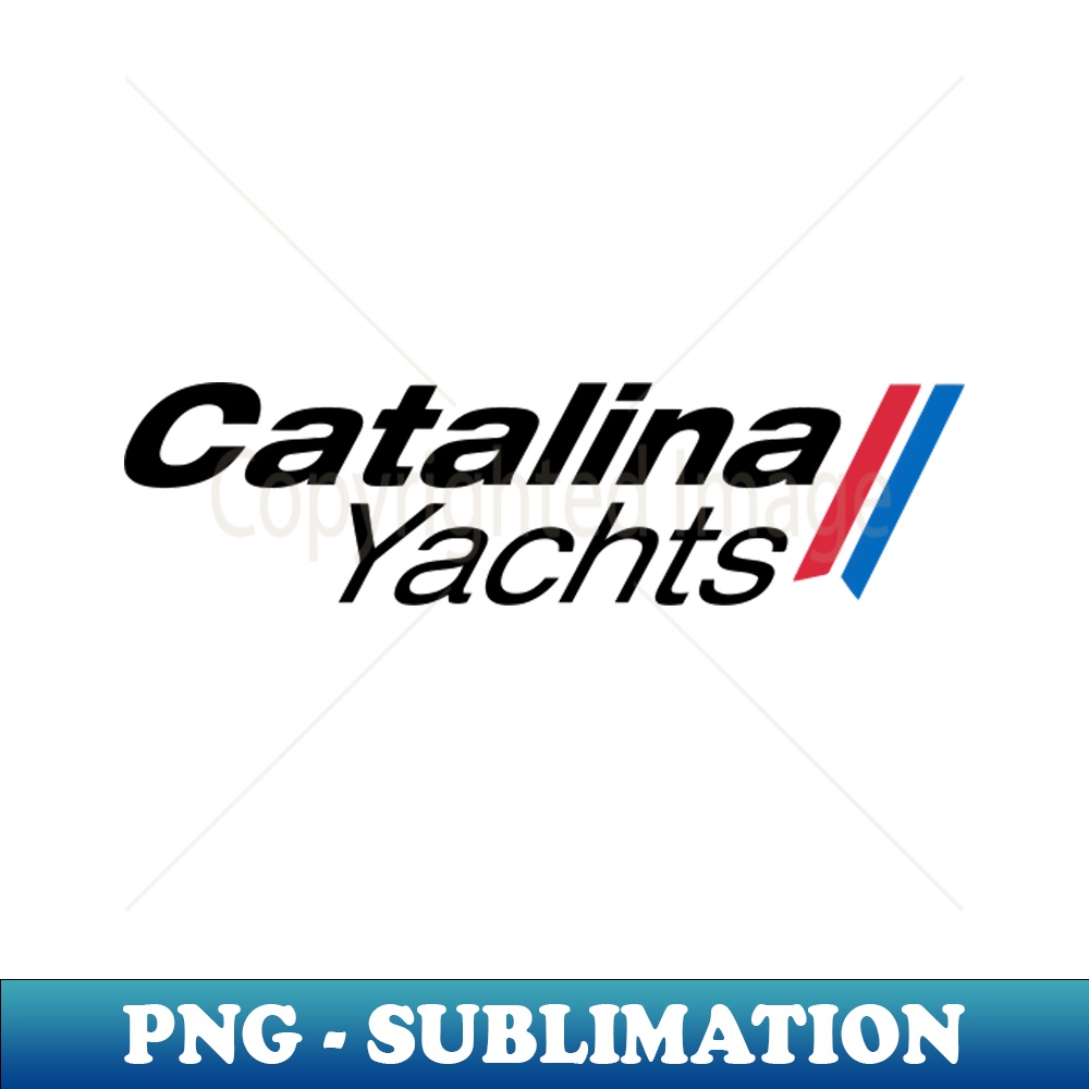 CATALINA YACHT BOAT LOGO - Instant PNG Sublimation Download | Inspire ...