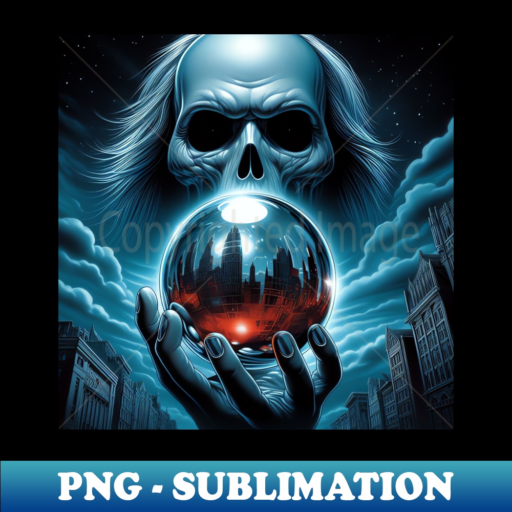 Phantasm The Tall Man Skull - Exclusive PNG Sublimation Down | Inspire ...