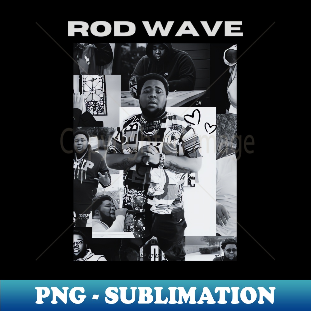 Rod Wave - Sublimation-Ready PNG File | Inspire Uplift