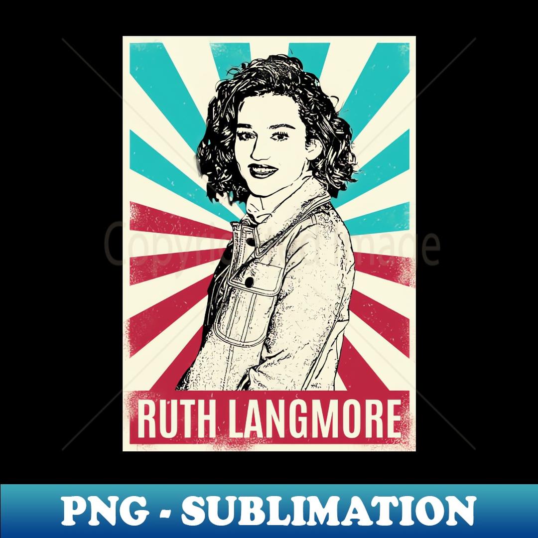 Vintage Retro Ruth Langmore - Sublimation-Ready PNG File | Inspire Uplift