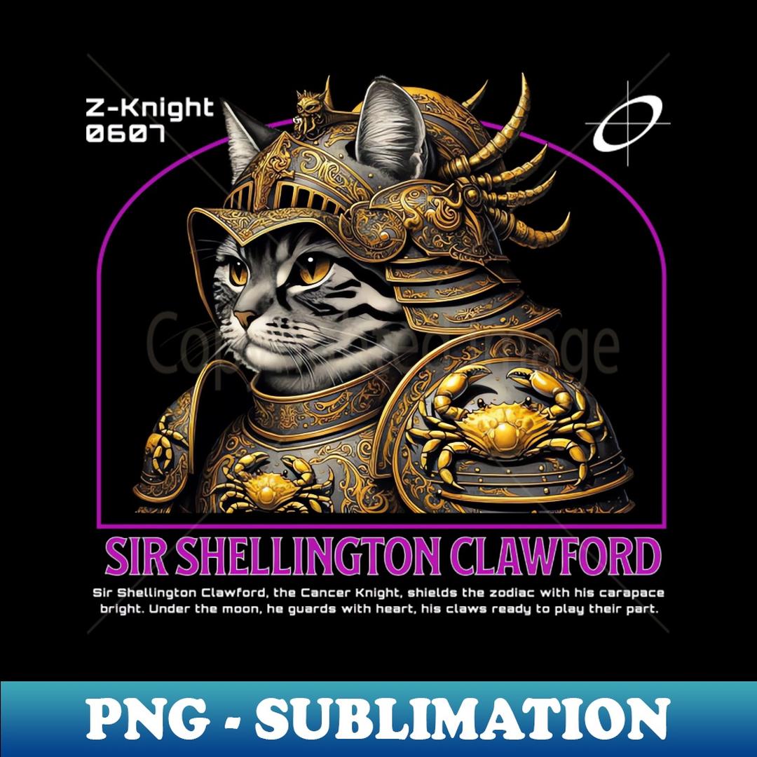 Cancer Zodiac Knight Cat Celestial Crab Guardian - Astrology | Inspire ...
