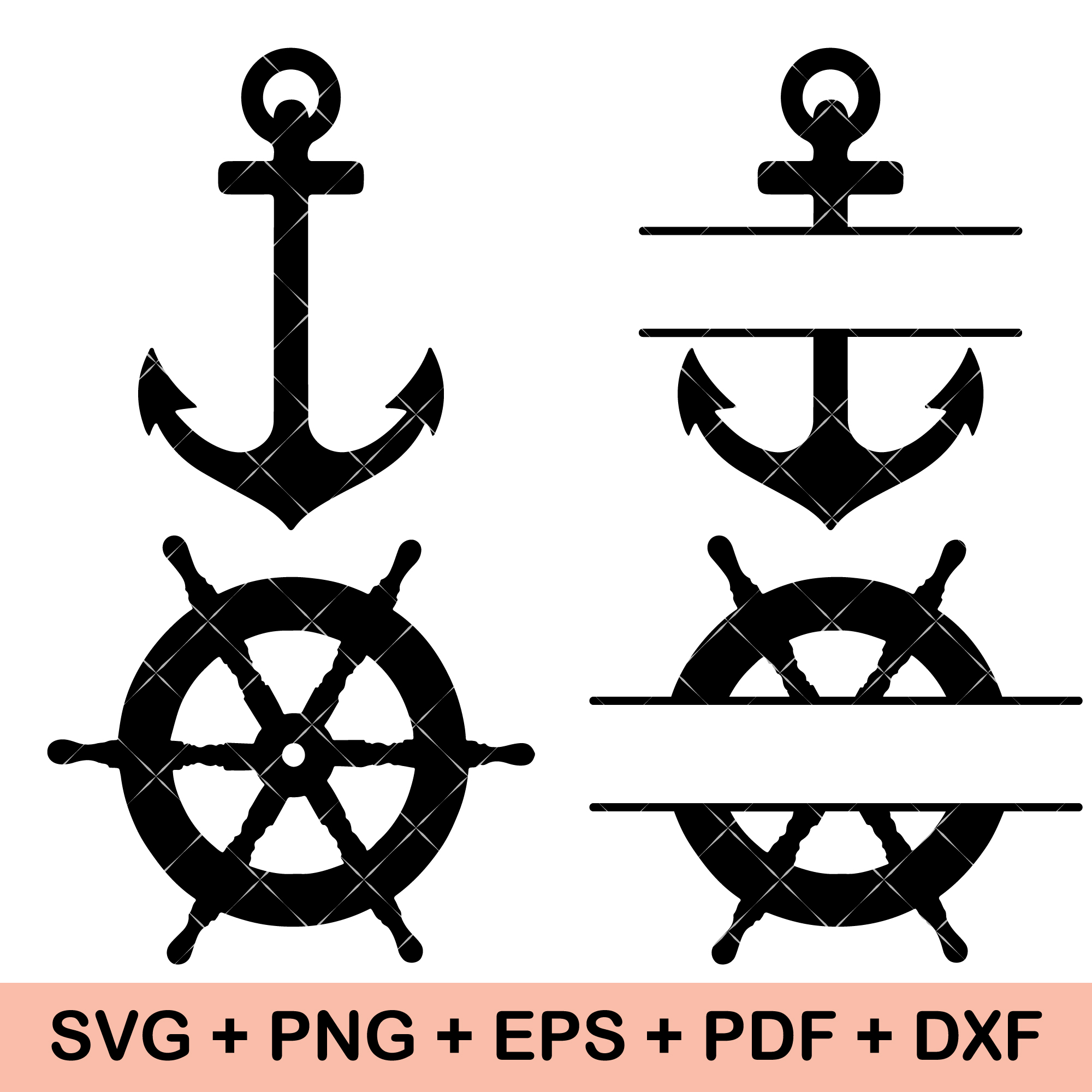 Anchor svg, anchor clipart, anchor cut file, anchor vector, | Inspire ...