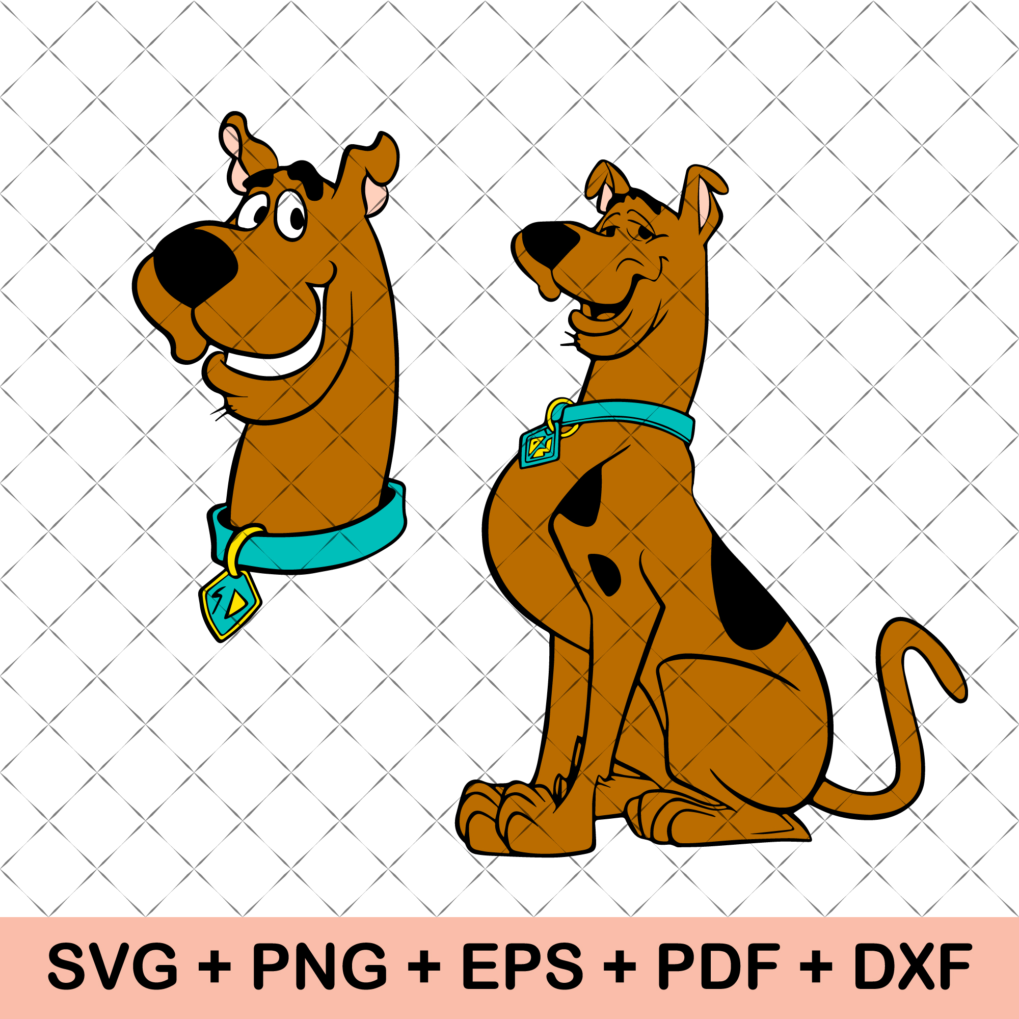 Scooby Doo Clip Art bundle, Scooby Doo svg cut files for Cri | Inspire ...