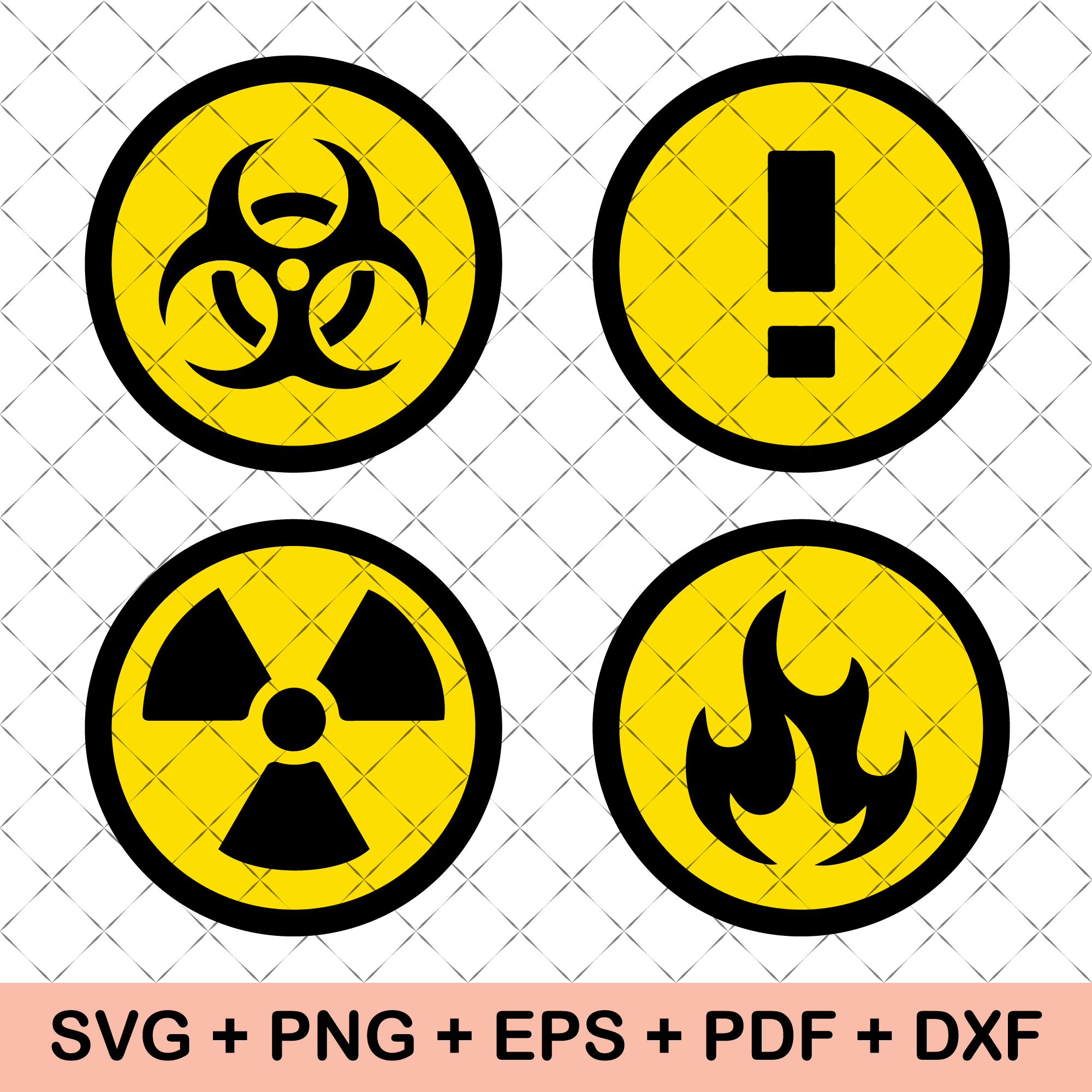 Warning Sign Svg, Danger Png, Caution Sign Clipart, Safety S | Inspire ...