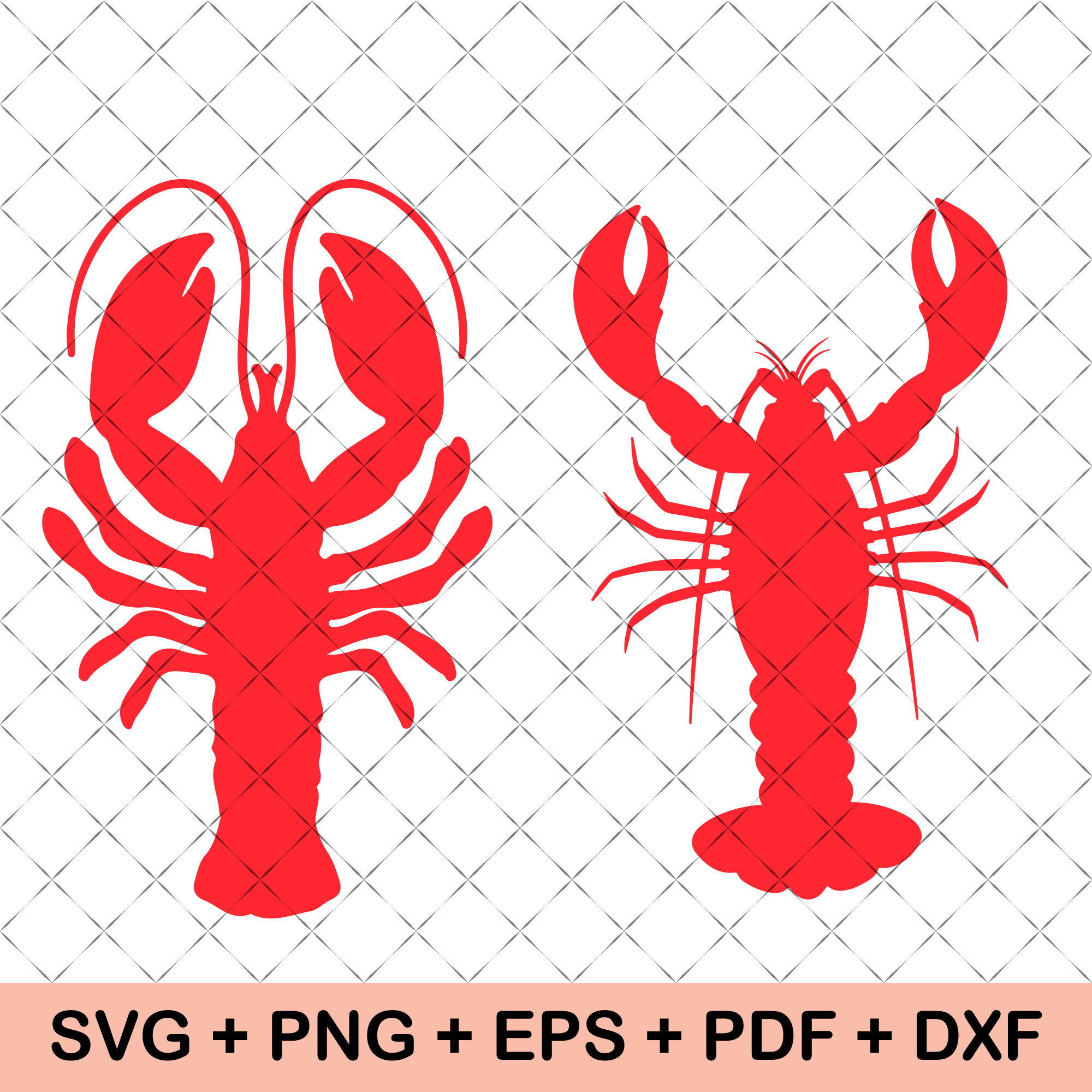 Lobster SVG, Lobster Clipart, Svg Files for Cricut, Seafood | Inspire ...