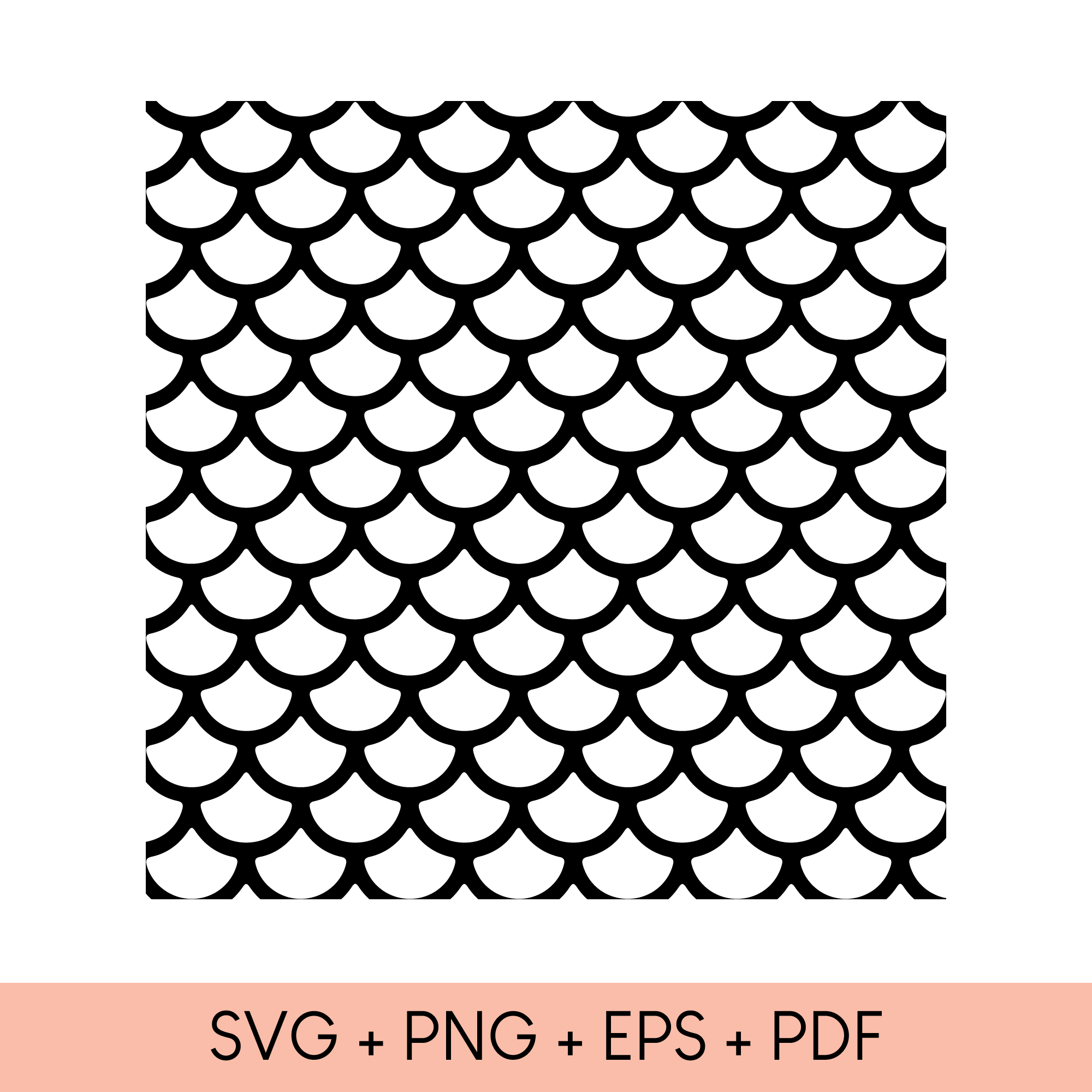 Mermaid Scales SVG - Seamless Mermaid SVG Pattern - Seamless | Inspire ...