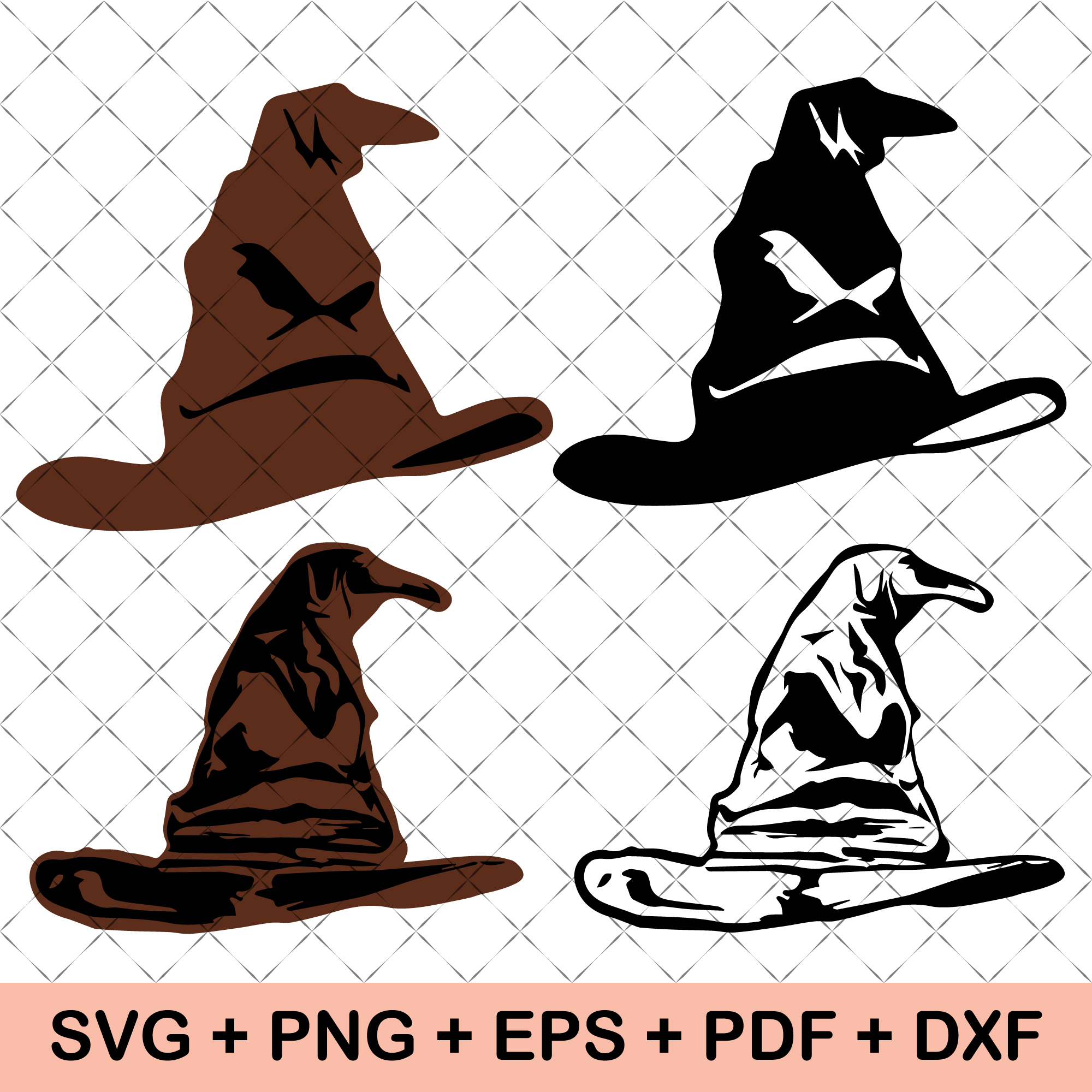 Sorting Hat SVG, Harry potter svg, Hogwarts svg, mystical sv | Inspire ...