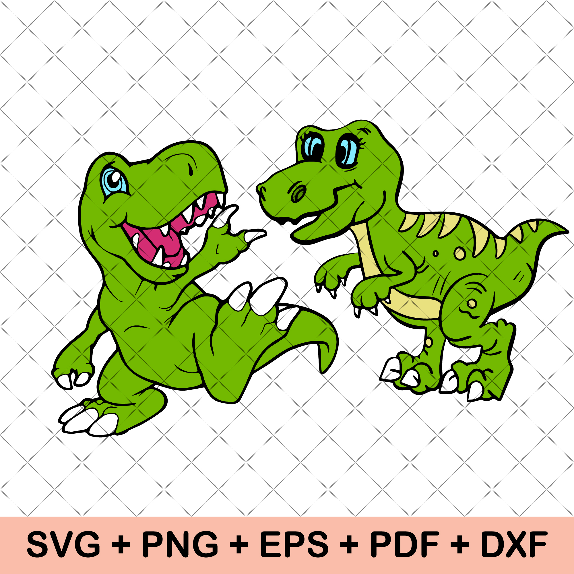 Cute trex svg, Dinosaur SVG, Dinosaurs Clipart, Svg Files, T | Inspire ...