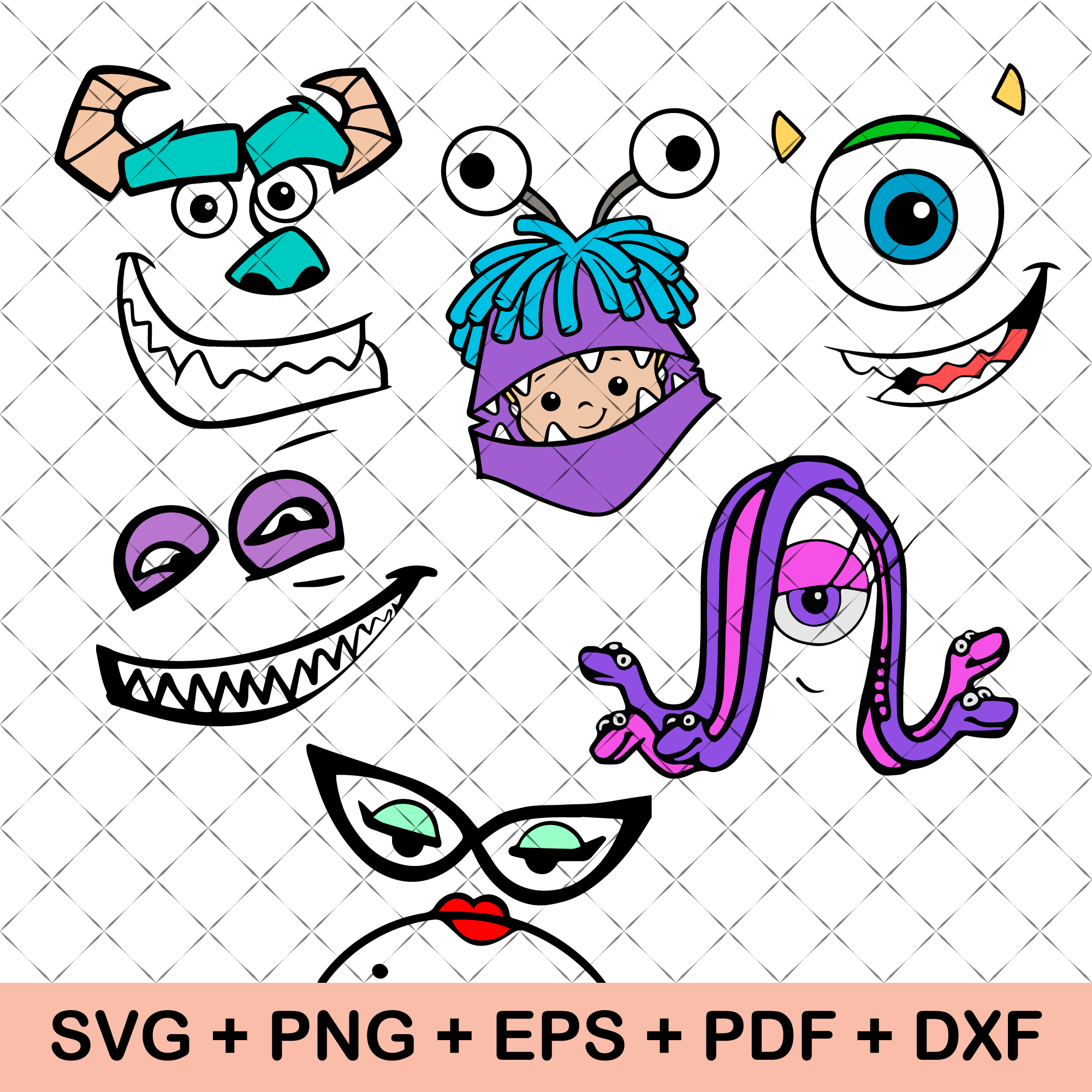 Monster Inc Svg , Monster Inc , Cut File For Cricut Silhouet | Inspire ...