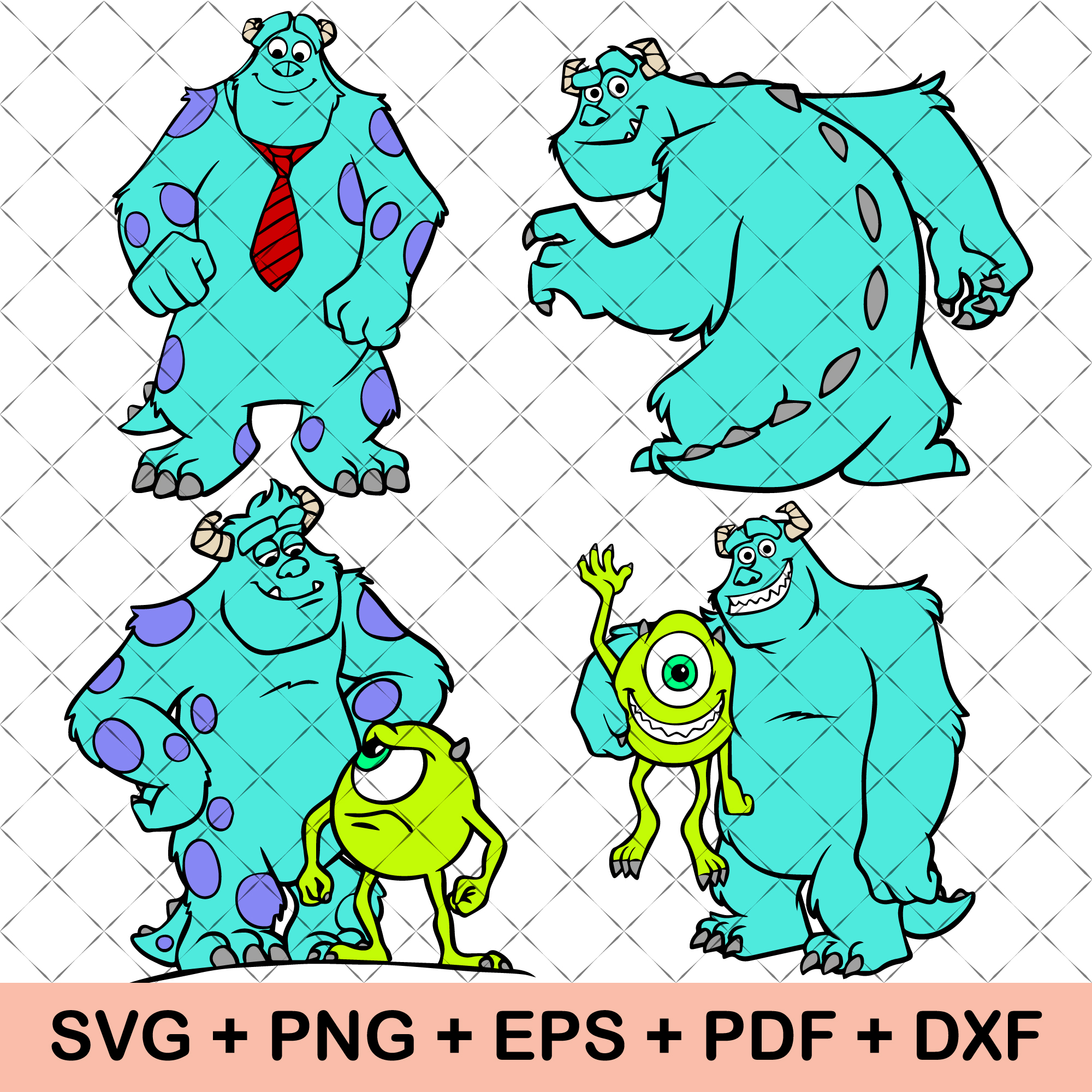 Monster Inc Svg , Monster Inc , Cut File For Cricut Silhouet | Inspire ...