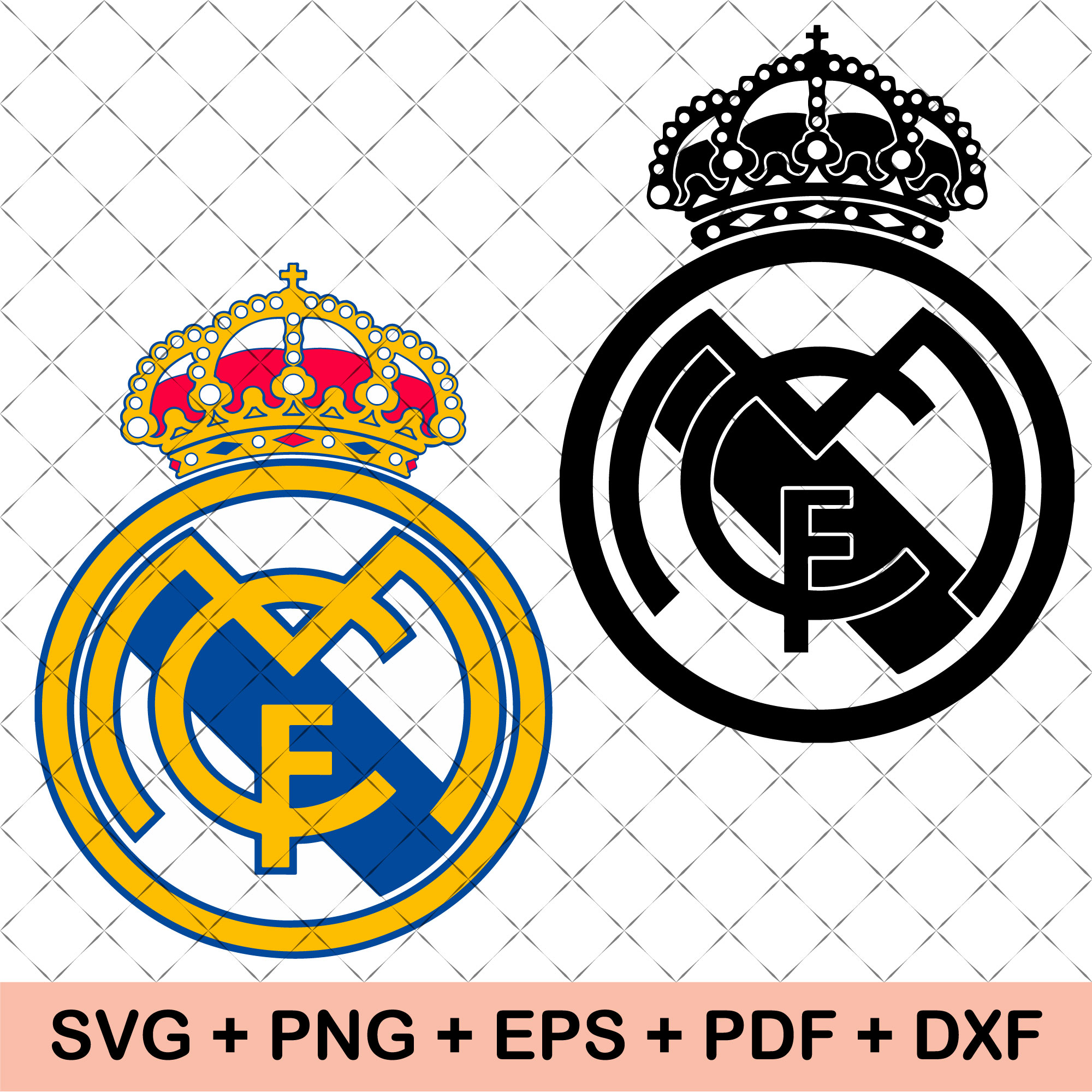 Real Madrid FC svg, Real Madrid png, Real Madrid , logo I Cu | Inspire ...