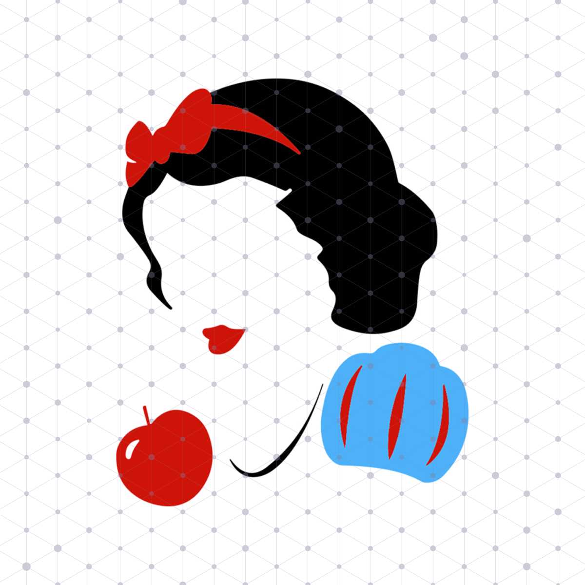 Snow White Silhouette Svg, Disney Svg, Snow White Svg, Snow | Inspire ...