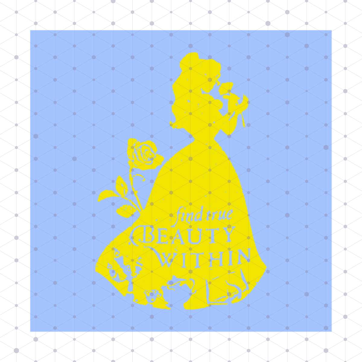 Beauty and Beast svg, Disney svg, Disney Princess Svg, Princ | Inspire ...