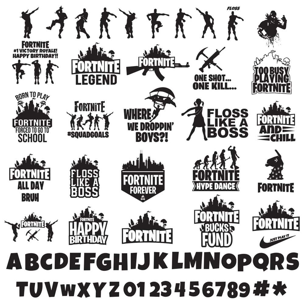 Fortnite Bundle Svg, Trending Svg, Fortnite Svg, Anime Legen | Inspire ...
