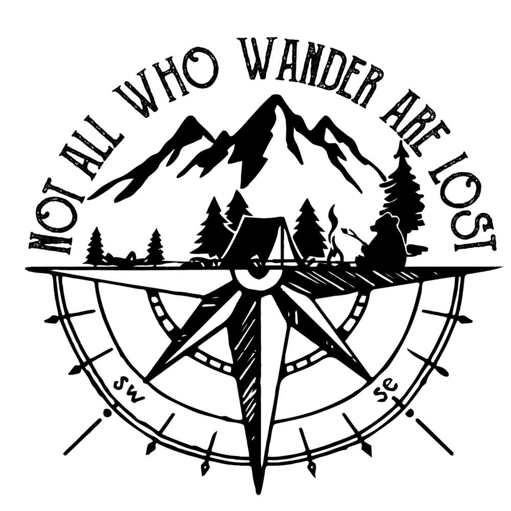 Camping Compass Svg, Camping Svg, Compass Svg, No One Svg, W | Inspire ...
