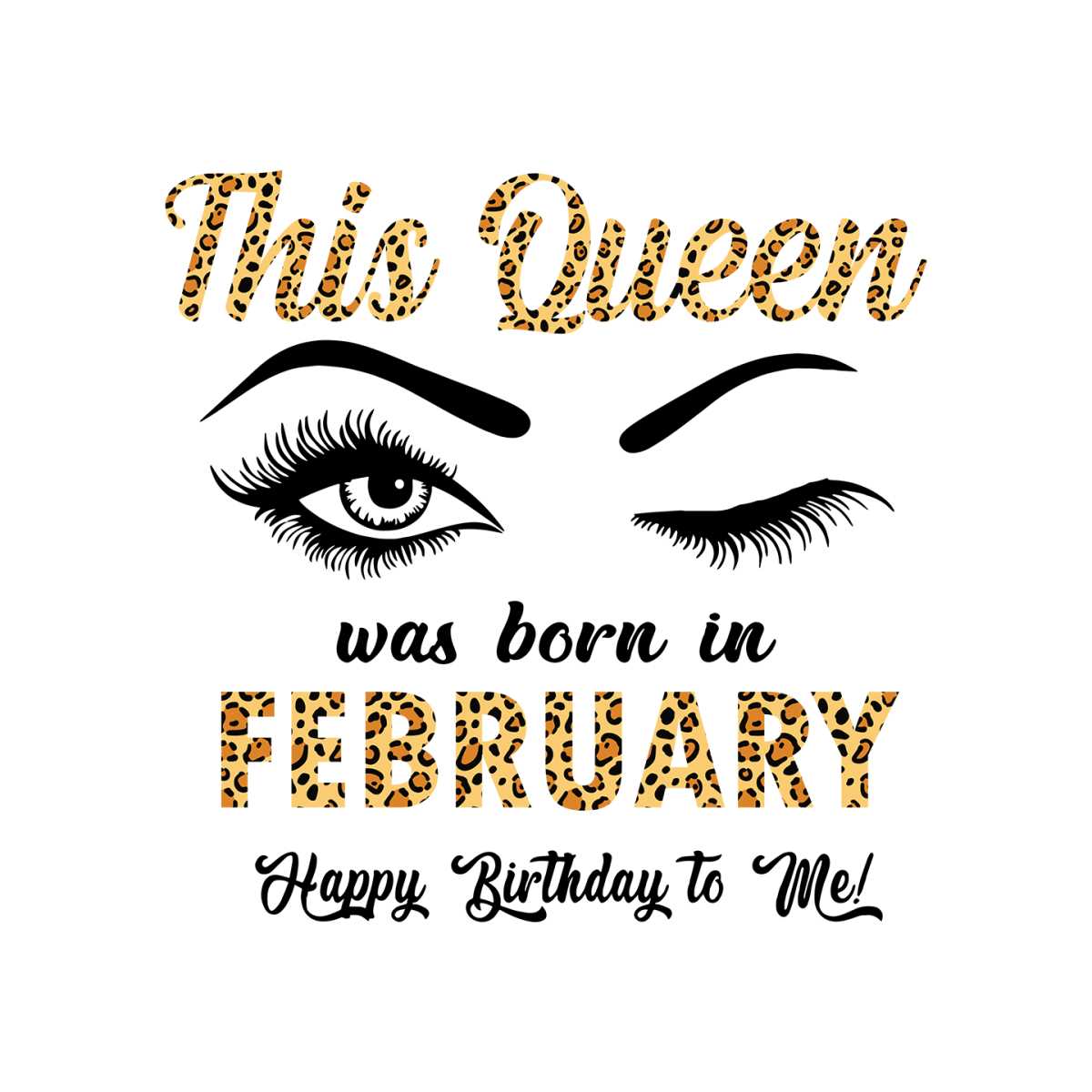 This Queen Was Born In February Svg, Birthday Svg, Queen Svg | Inspire ...