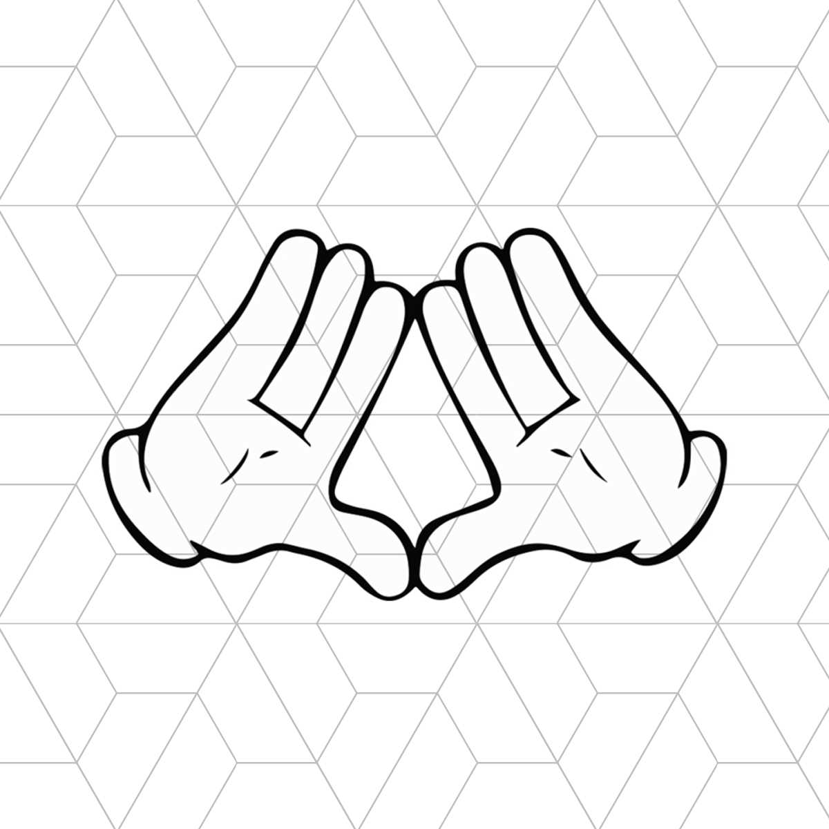 Mickey Mouse Hands Illuminati Triangle svg, Disney svg, Mick | Inspire ...