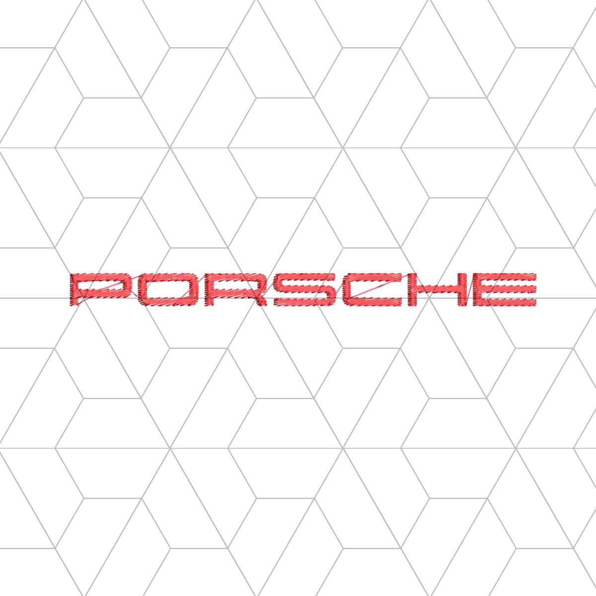 Porsche Logo Embroidery Design Logo Car Brand Download File | Inspire ...