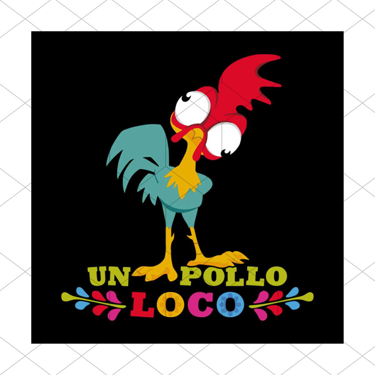 Un Pollo Loco svg - Inspire Uplift