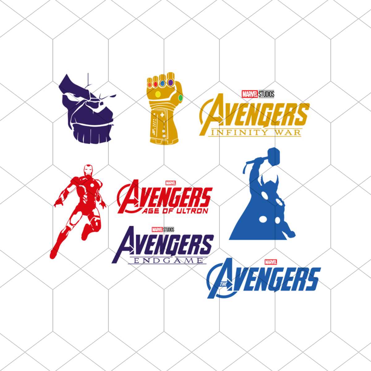 Avengers Movies Svg, Marvel Studio Svg, Movies Avengers Svg, | Inspire ...