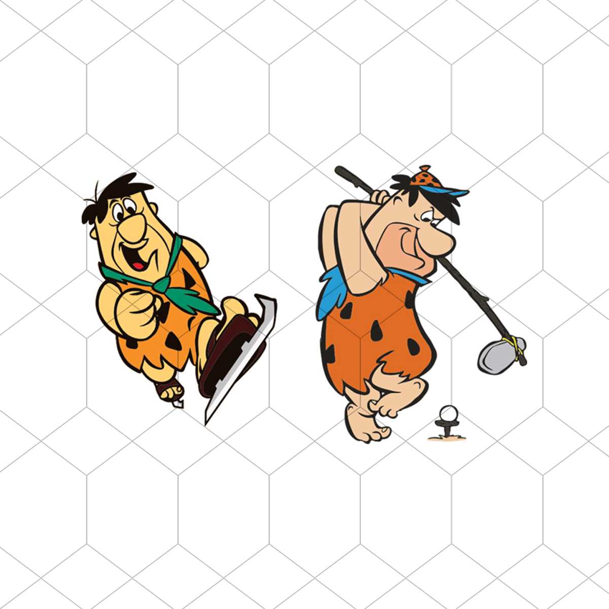 Flintstones for golf Svg, Cartoon Svg, Flintstones svg, Fred - Inspire ...