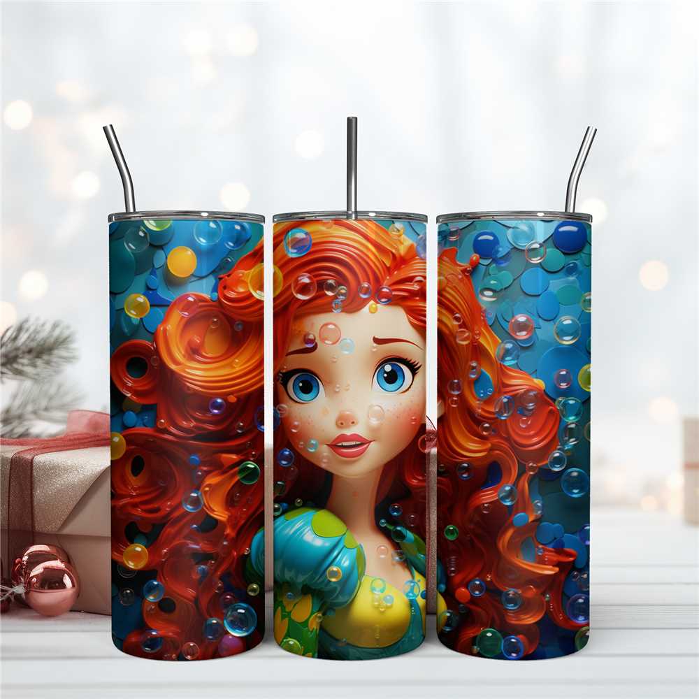 3D Inflated Bubble Merida Wrap, Merida Princess Png, Skinny - Inspire ...