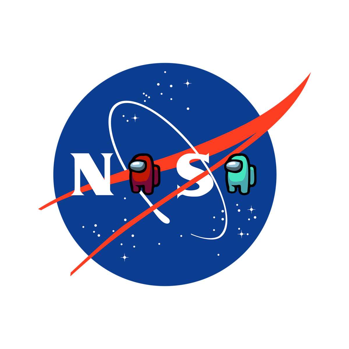 Among Us NASA Svg, Trending Svg, Sus Among Us, Among Us Svg, | Inspire ...
