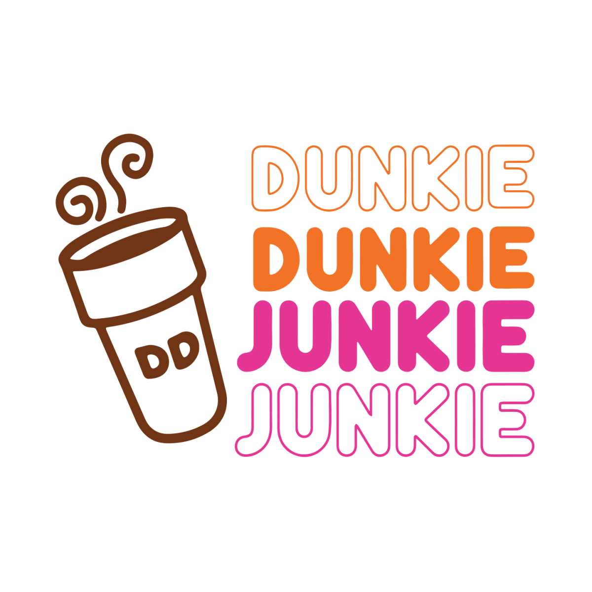 Dunkie Dunkie Junkie Junkie Svg, Trending Svg, Junkie Svg, D | Inspire ...