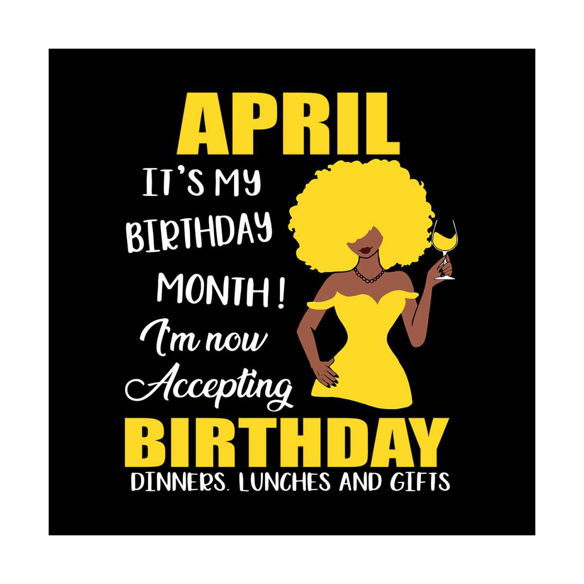 April Is My Birthday Month Svg, Birthday Svg, April Birthday | Inspire ...