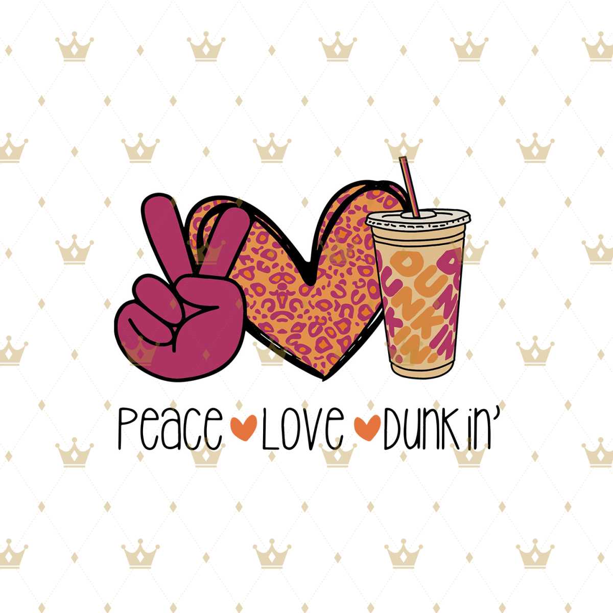 dunkin svg - Inspire Uplift