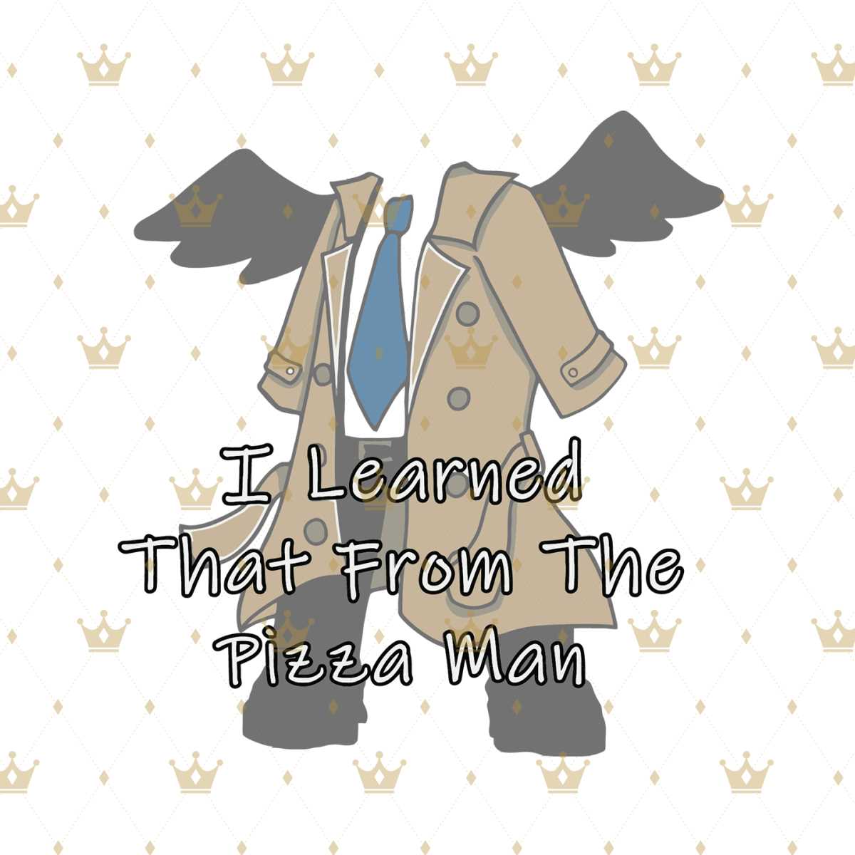 I Learned That From the Pizza Man Svg,Supernatural Quote Svg - Inspire ...