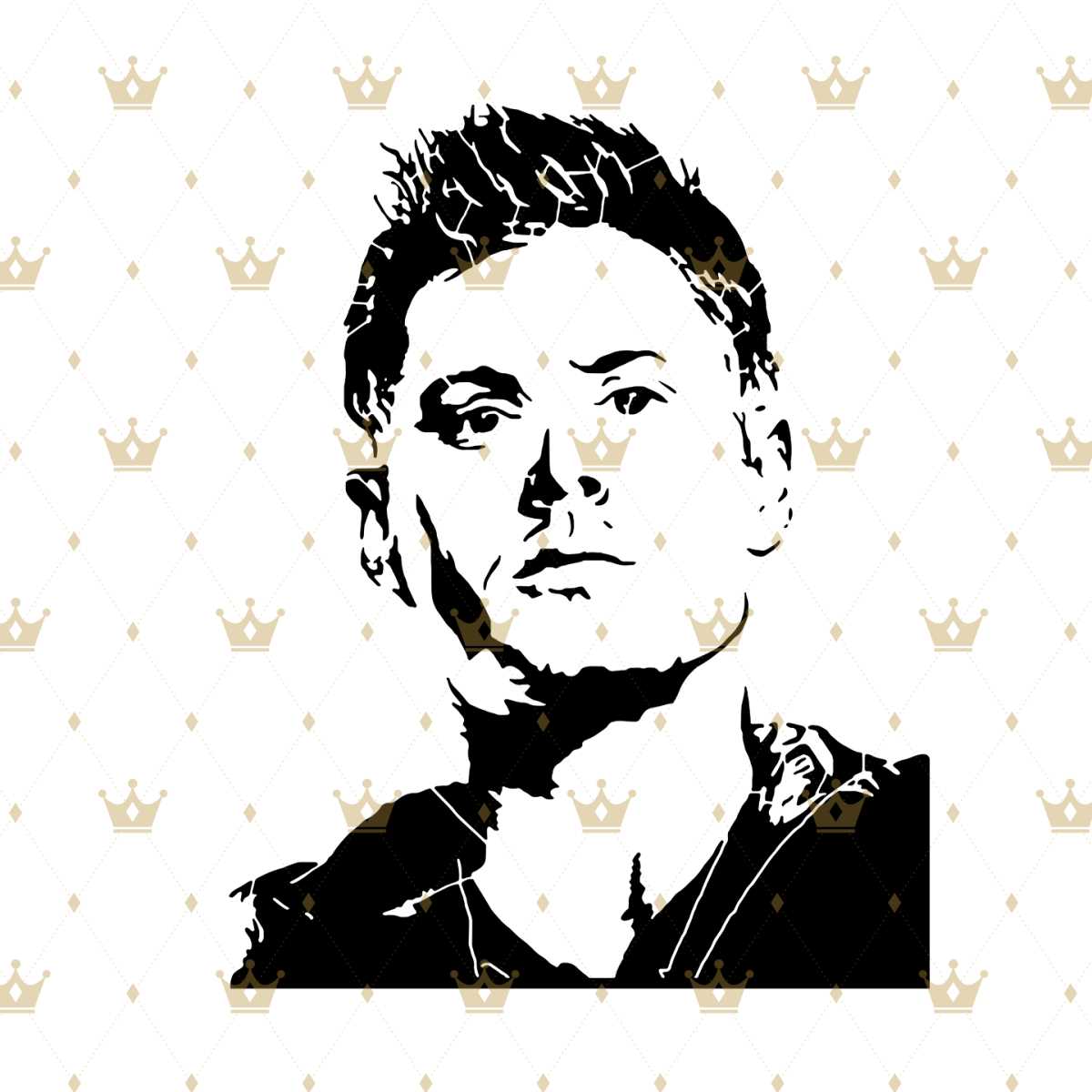 Dean winchester stencil svg,svg,bobby singer svg,sam winches - Inspire ...
