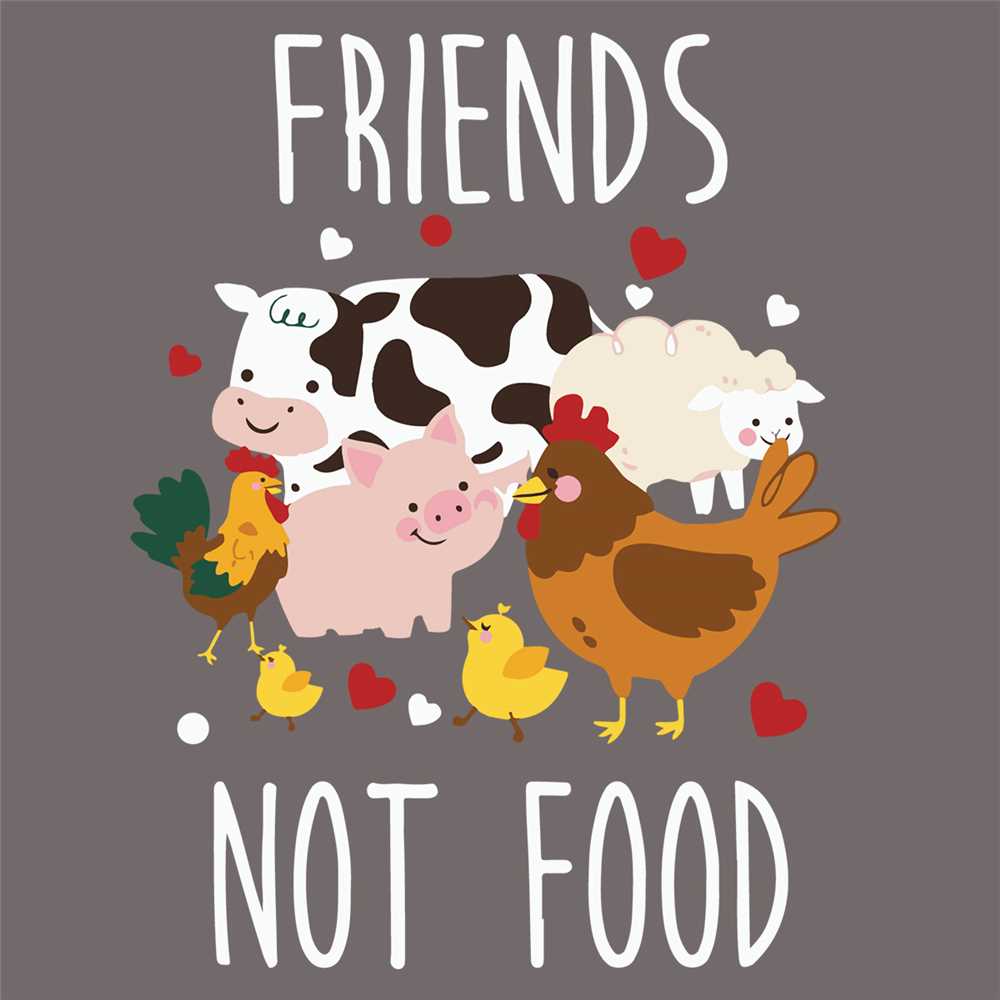 Friends Not Food Svg, Trending Svg, Friends Svg, Animals Svg | Inspire ...