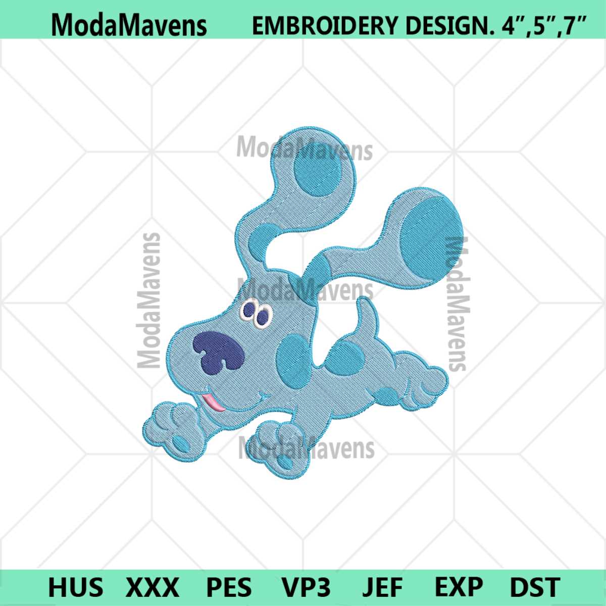 Cute Blues Clues Machine Embroidery Designs, Blues Clues Cha | Inspire ...