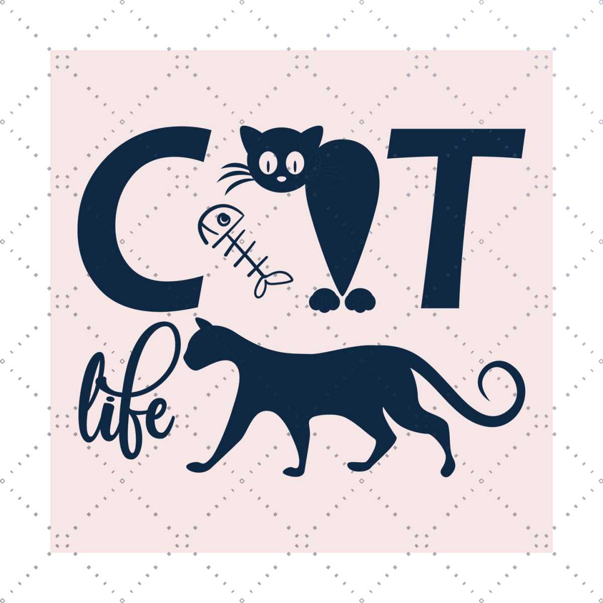 Cat life svg, Pet Svg, Cat Svg, Cat lover Svg, Cute Cats Svg | Inspire ...