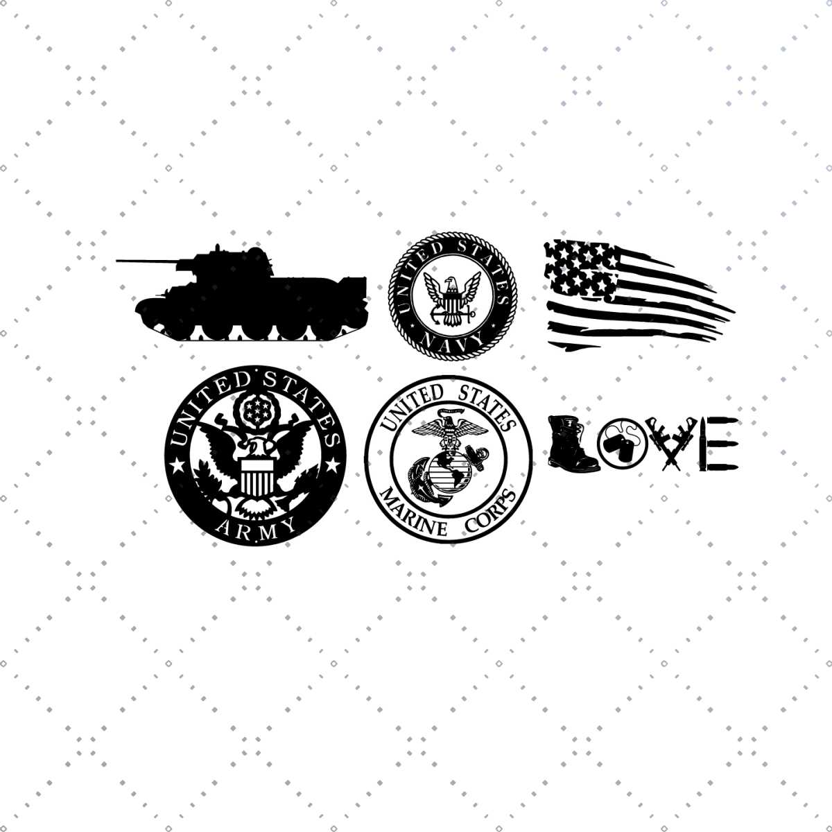 United States Army Logo Bundle Svg, Trending Svg, US Army Lo | Inspire ...