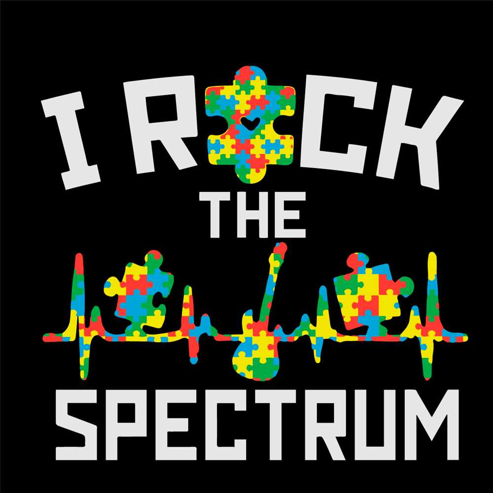 I Rock The Spectrum Svg, Awareness Svg, Autism Awareness Svg | Inspire ...