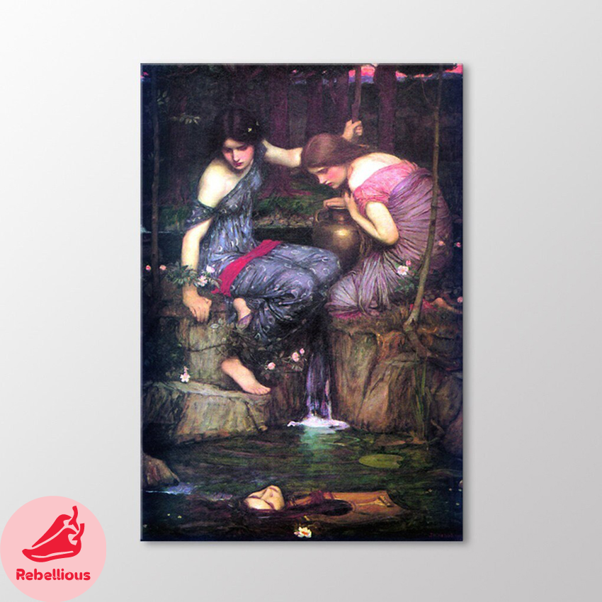 Fairies Finding Orpheus Head, 1900 by John William Waterhous - Inspire ...